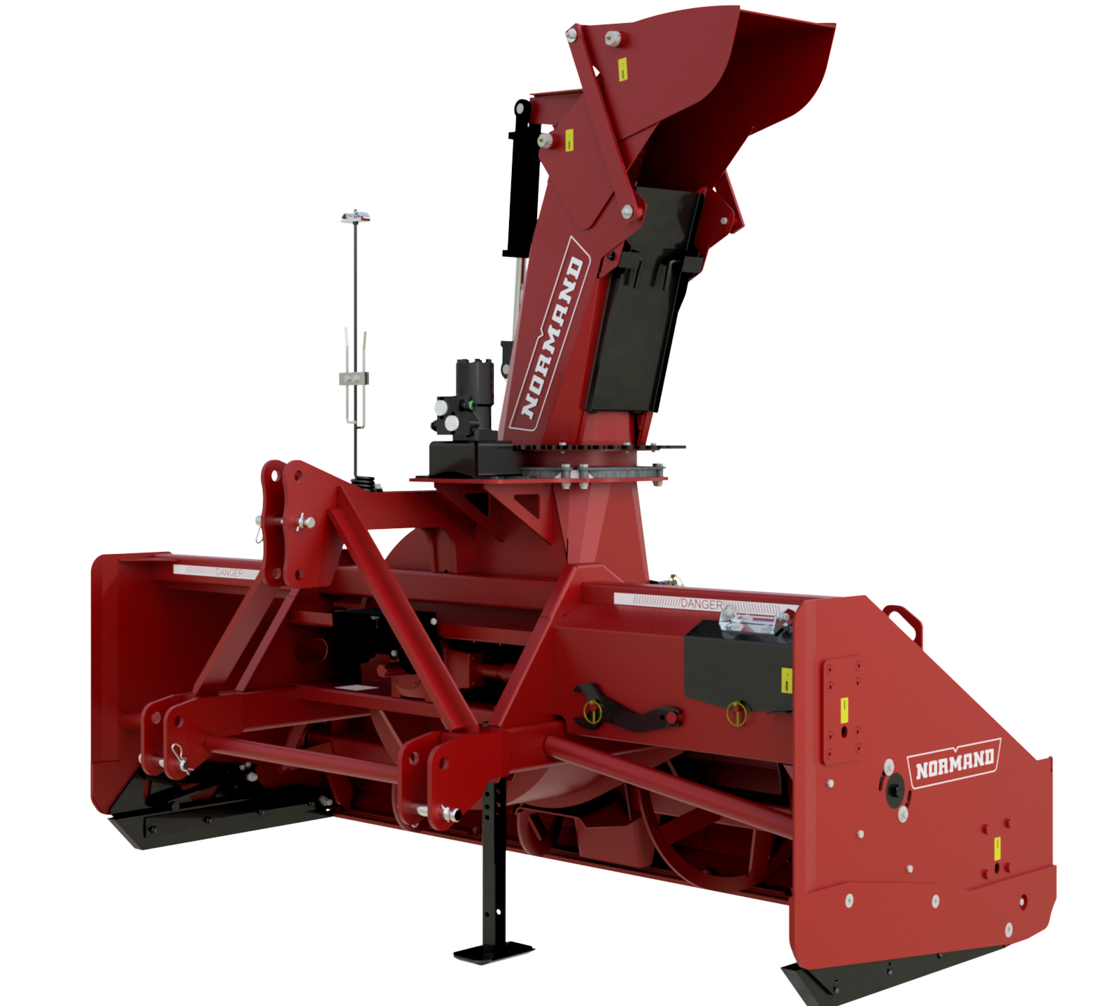 Normand Co Ltd. Hybrid series inverted Snowblowers