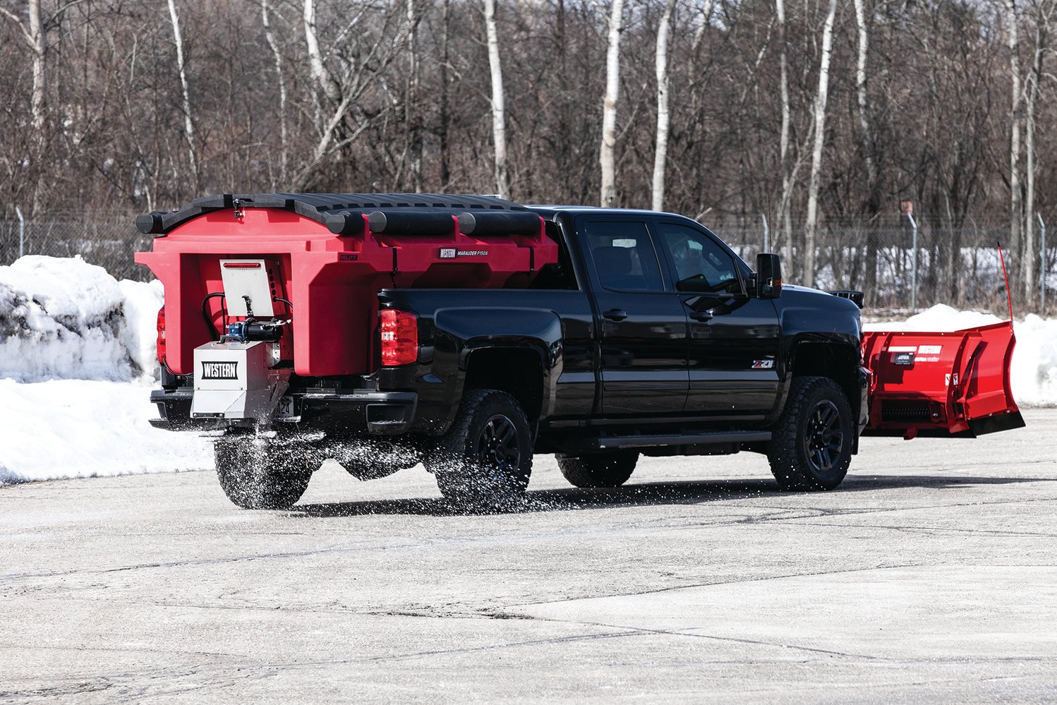 WESTERN® MARAUDER™ Poly Hopper Spreaders