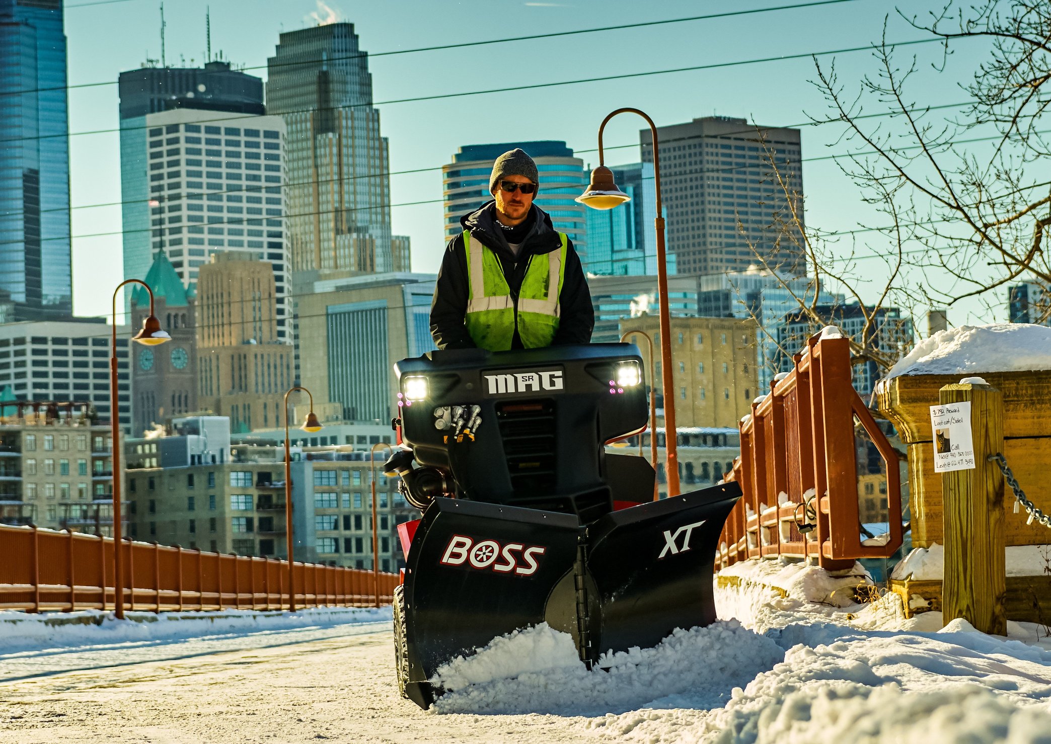 BOSS Snowplow SR MAG